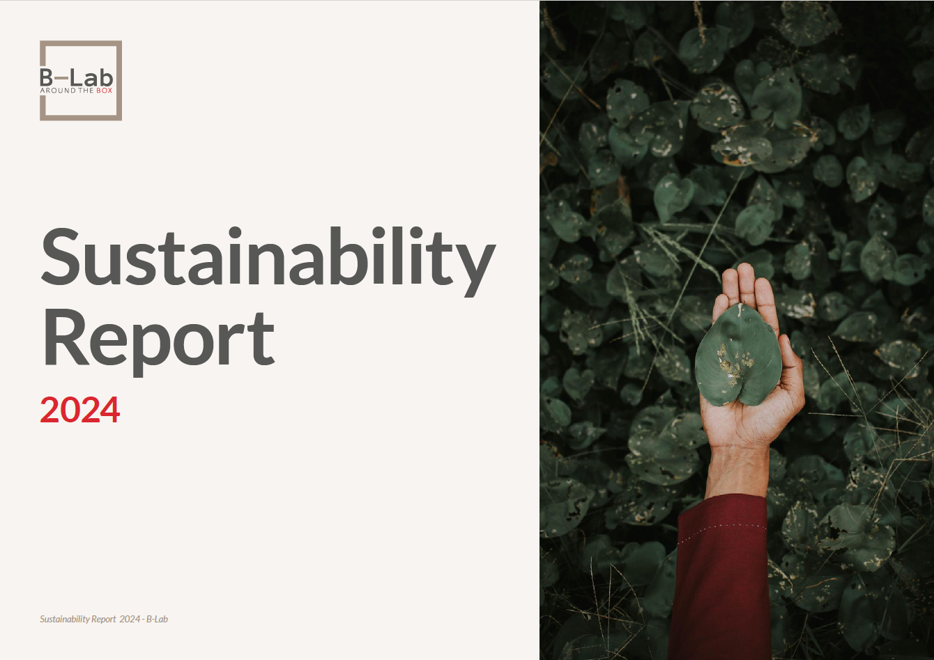 B-Lab publishes its first Sustainability Report for 2024